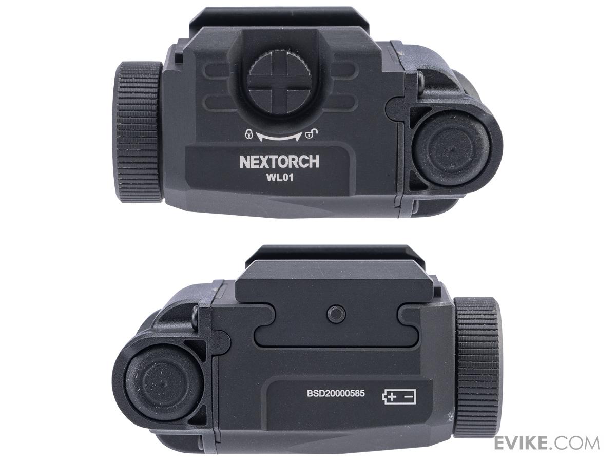 Nextorch WL01 500 Lumen Tactical Compact Weapon Light, Accessories ...