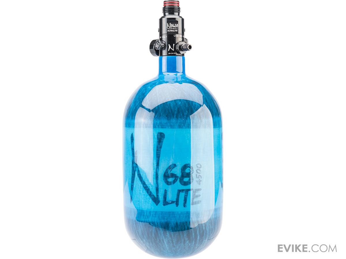 Ninja Paintball LITE Carbon Fiber HPA Air Tank (Color: Blue / 68/4500 ...