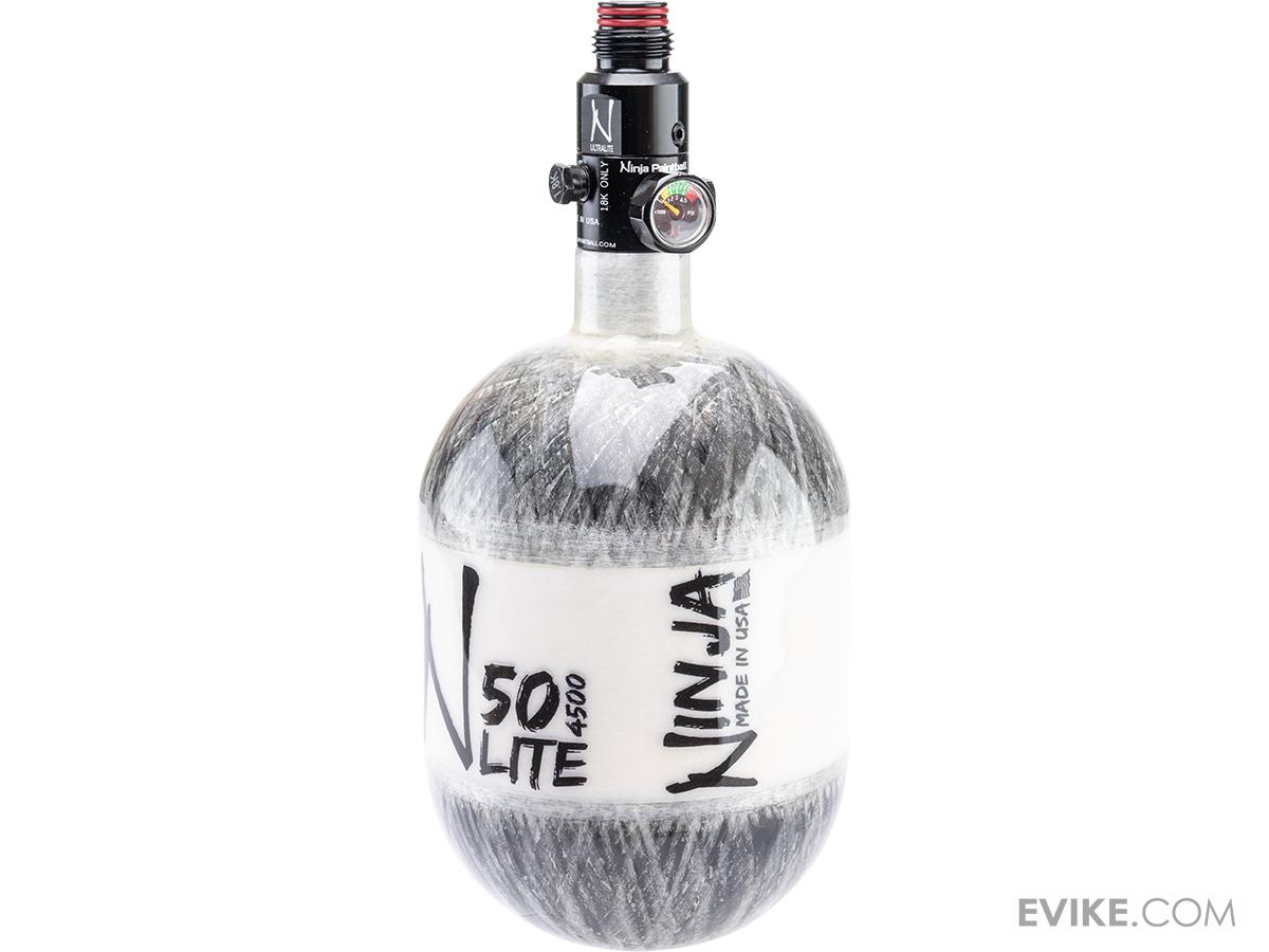 Ninja Paintball 50/4500 LITE Carbon Fiber HPA Air Tank, Accessories ...