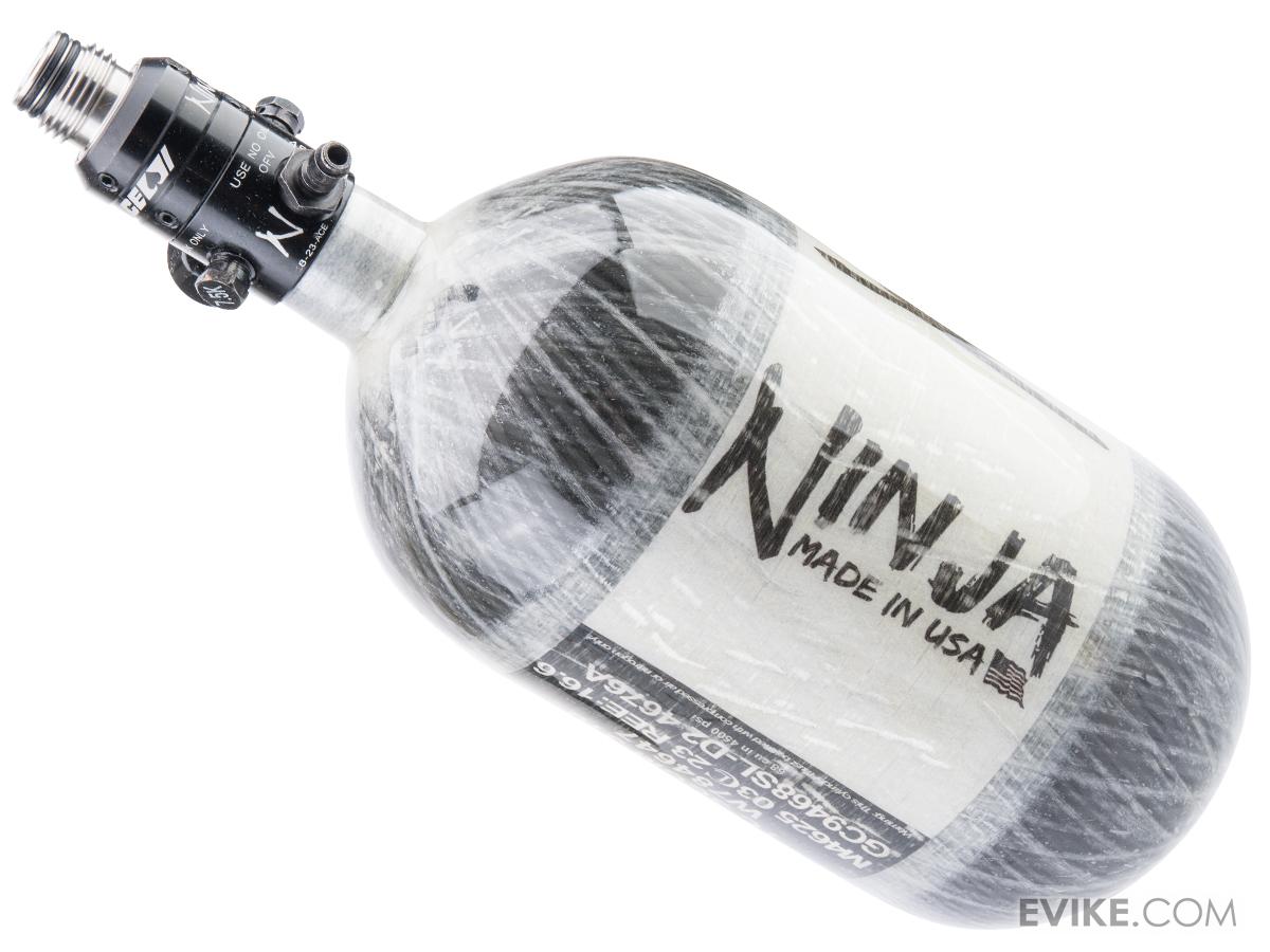 Ninja 4500 HPA System Carbon Fiber Tank w/ Ninja Pro V3 ACE Regulator ...