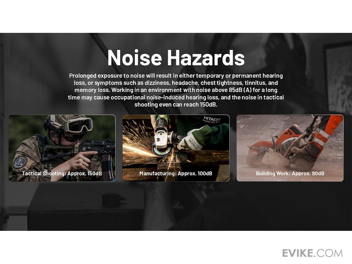 Nitecore NE20 Bluetooth Electronic Hearing Protection Earbuds (Color ...