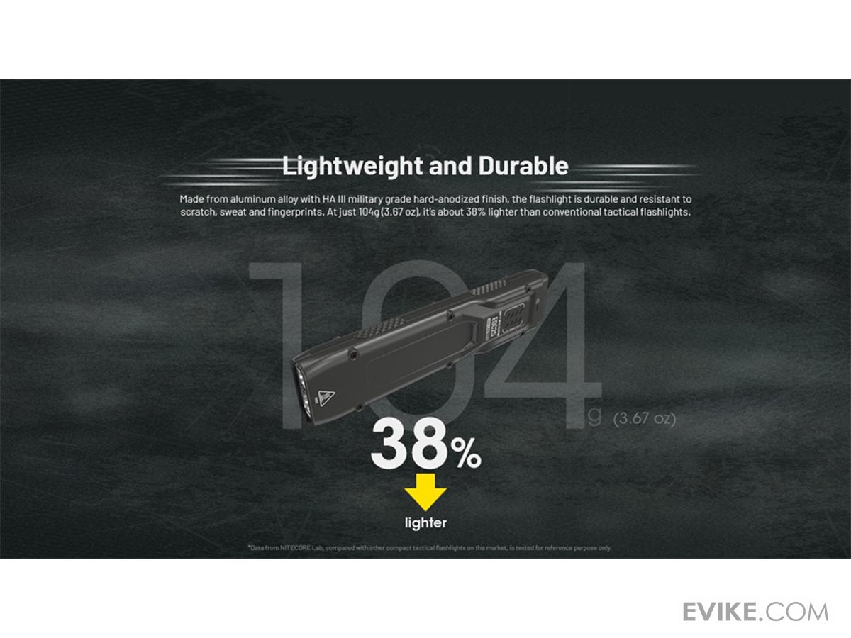 Nitecore EDC25 3000 Lumen USB-C Rechargeable Flat EDC Flashlight ...