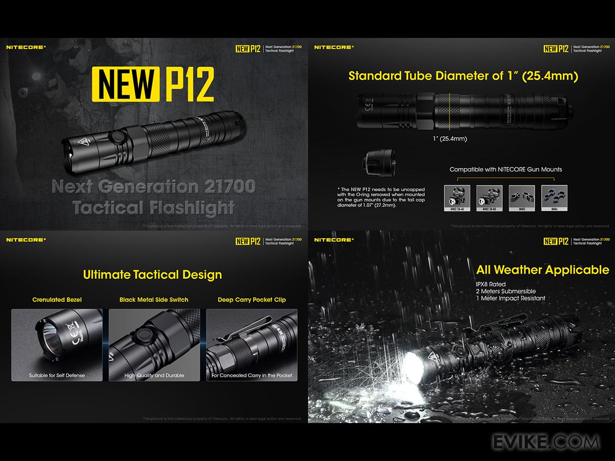 NiteCore Precise Series NEW P12 Next Generation CREE LED Tactical ...