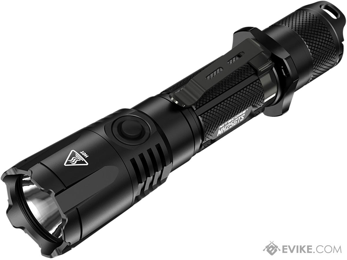 NiteCore MH25GTS 1800 Lumen USB Rechargeable Tactical Flashlight ...