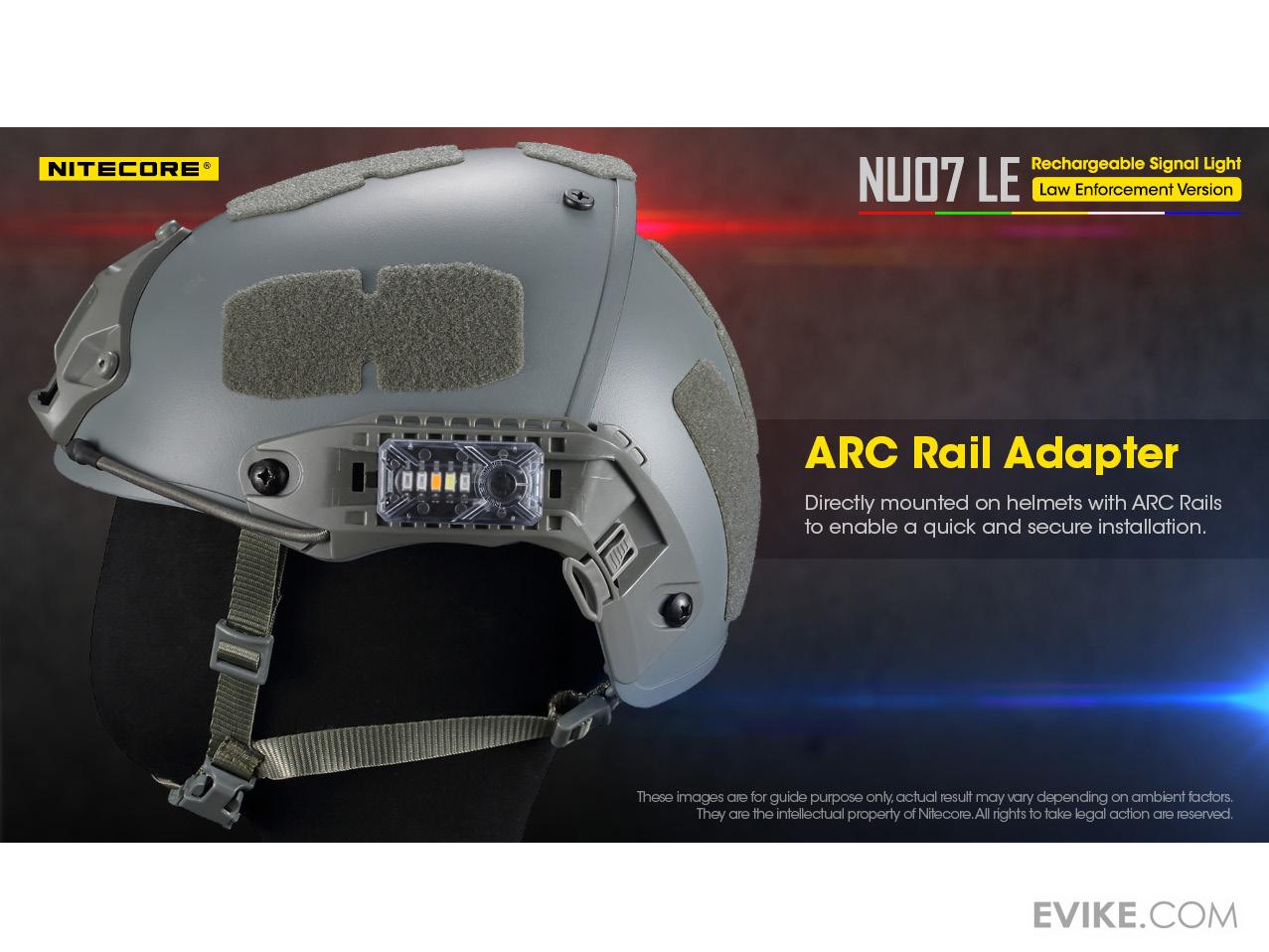 Nitecore NU07 LE 5-Color Rechargeable Signal Light, Accessories & Parts ...