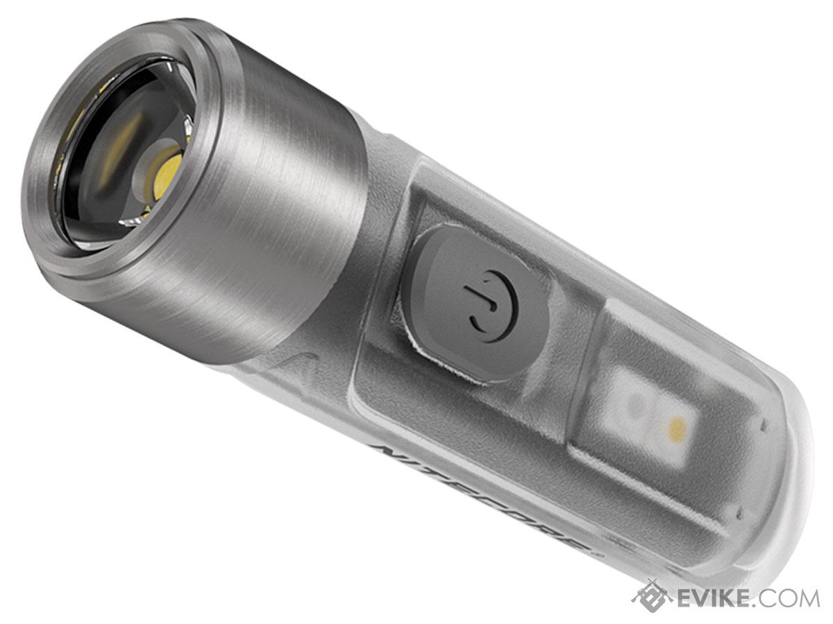 NiteCore TIKI 300 Lumen Micro USB Rechargeable Mini Keychain Flashlight ...