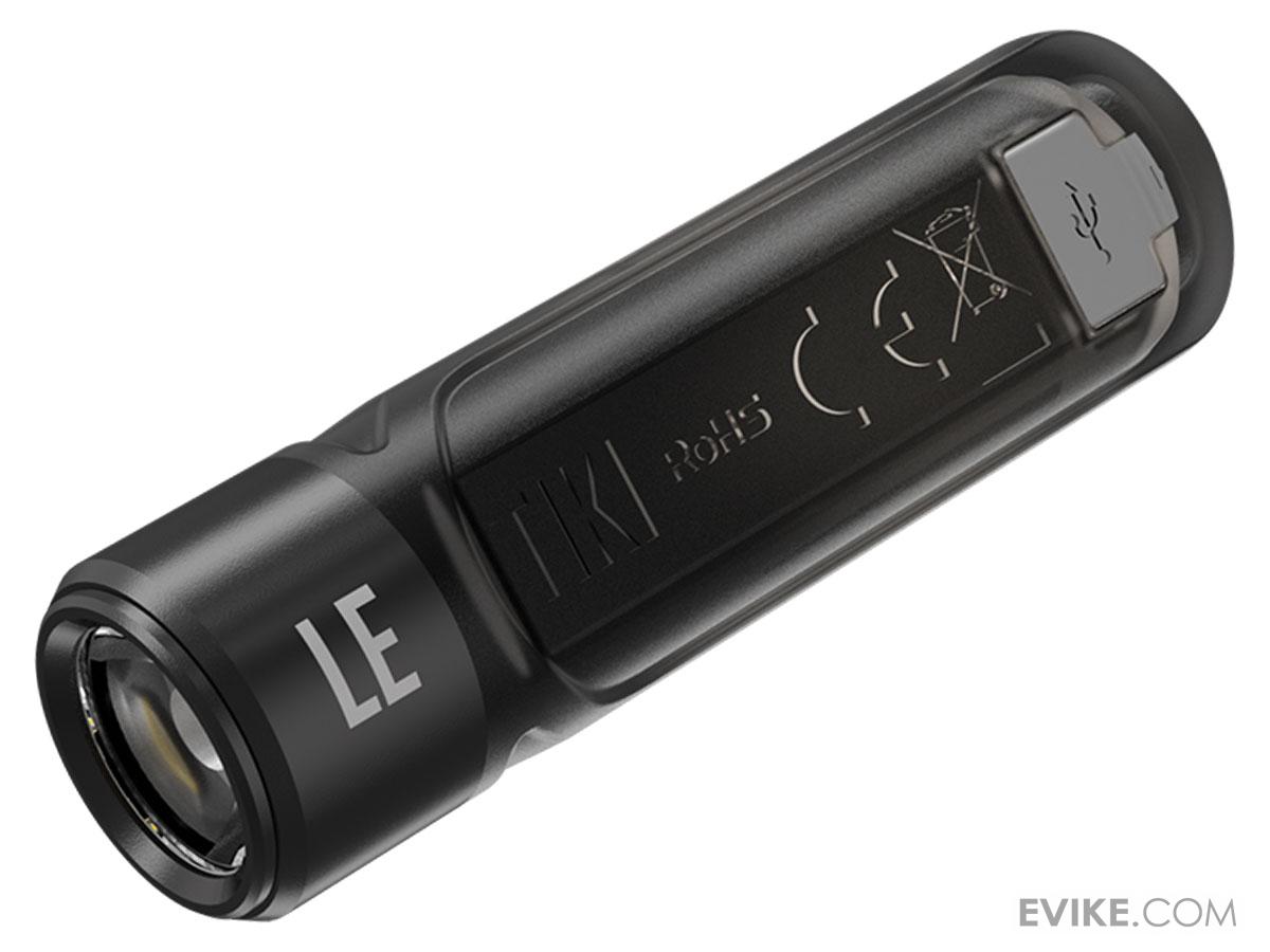 NiteCore TIKI 300 Lumen Micro USB Rechargeable Mini Keychain Flashlight ...