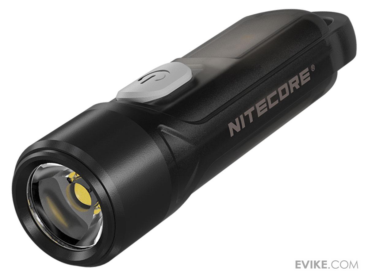 NiteCore TIKI 300 Lumen Micro USB Rechargeable Mini Keychain Flashlight ...