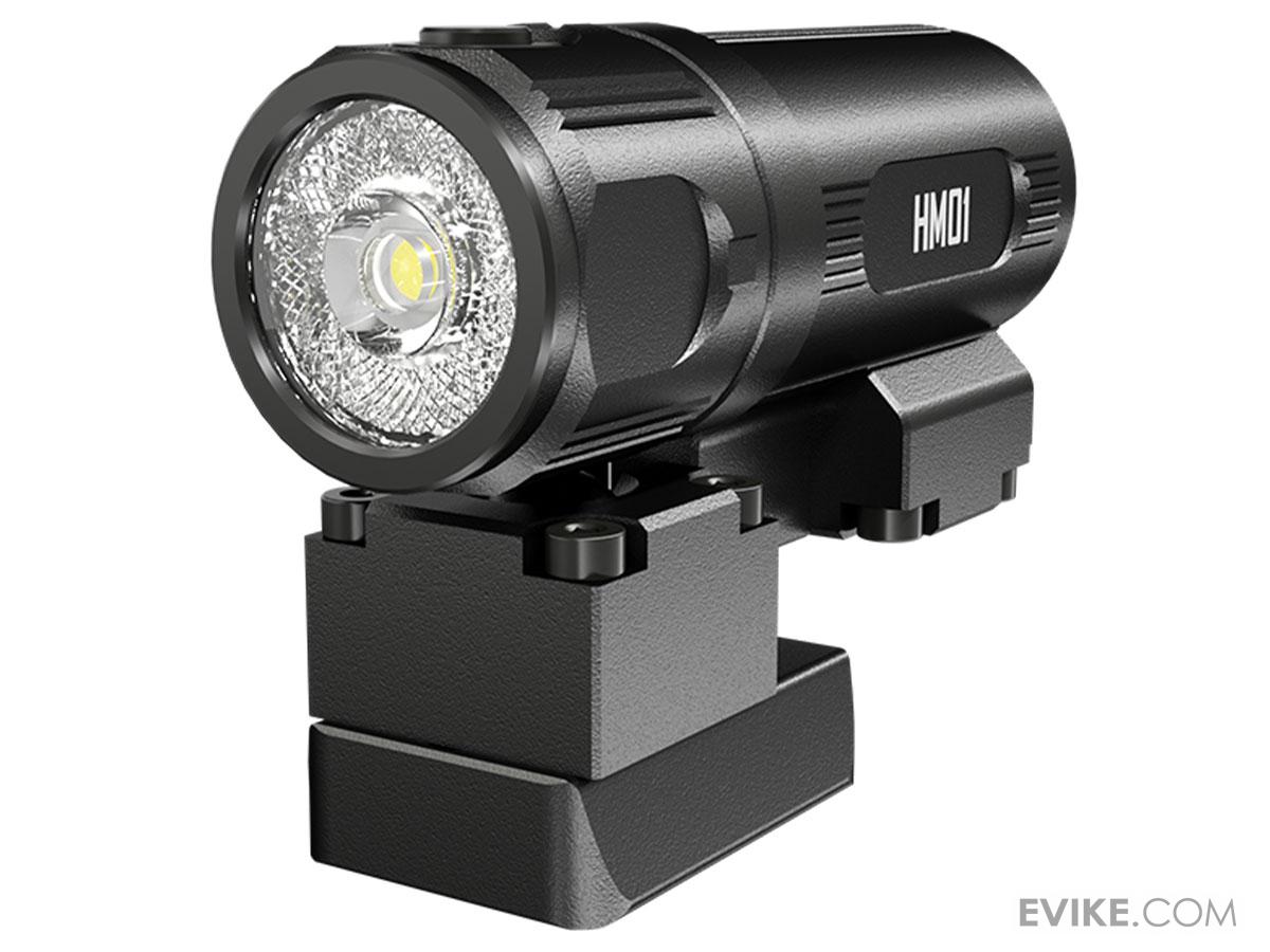 NiteCore HM01 320 Lumen 360 Degree Pivoting Tactical Helmet Light ...