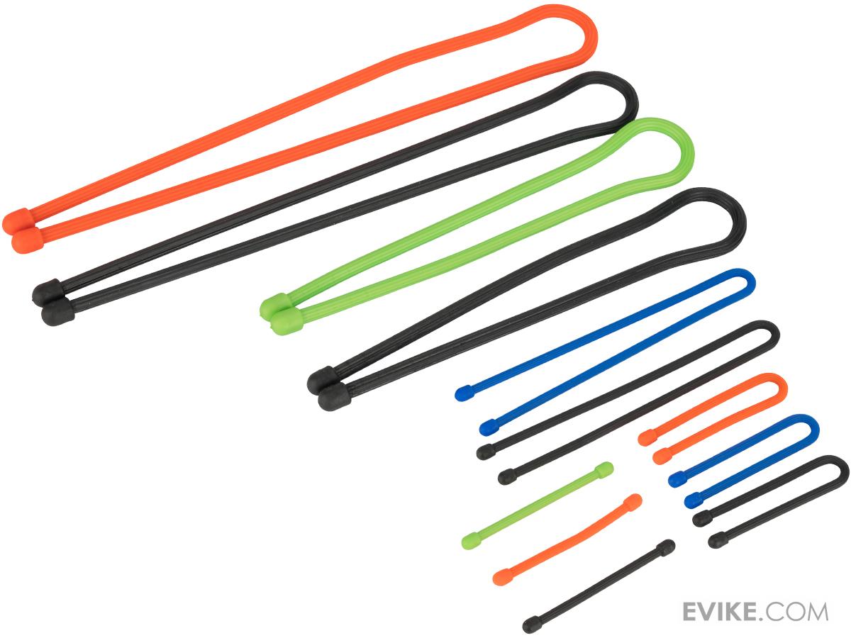 Nite Ize Gear Tie Reusable Rubber Twist Tie (Size: Assorted 12 Pack ...