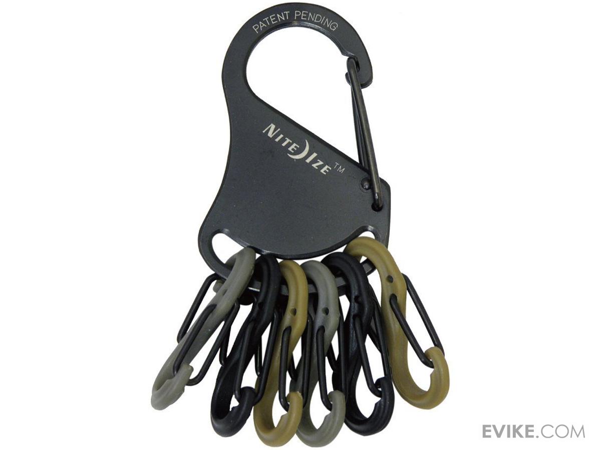 Nite Ize KeyRack S-Biner Key Holder (Color: Black / Camo), Tactical ...