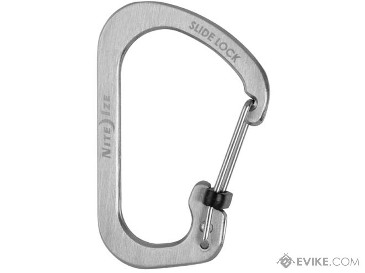 Nite Ize SlideLock Stainless Steel Carabiner (Size: #2 / Stainless ...