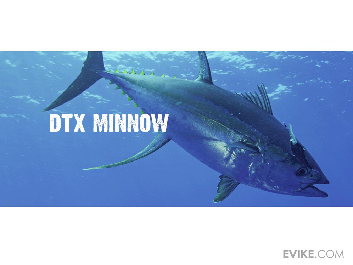 Nomad Design "DTX Minnow Sinking" Fishing Lure (Color: Fireball Redhead ...