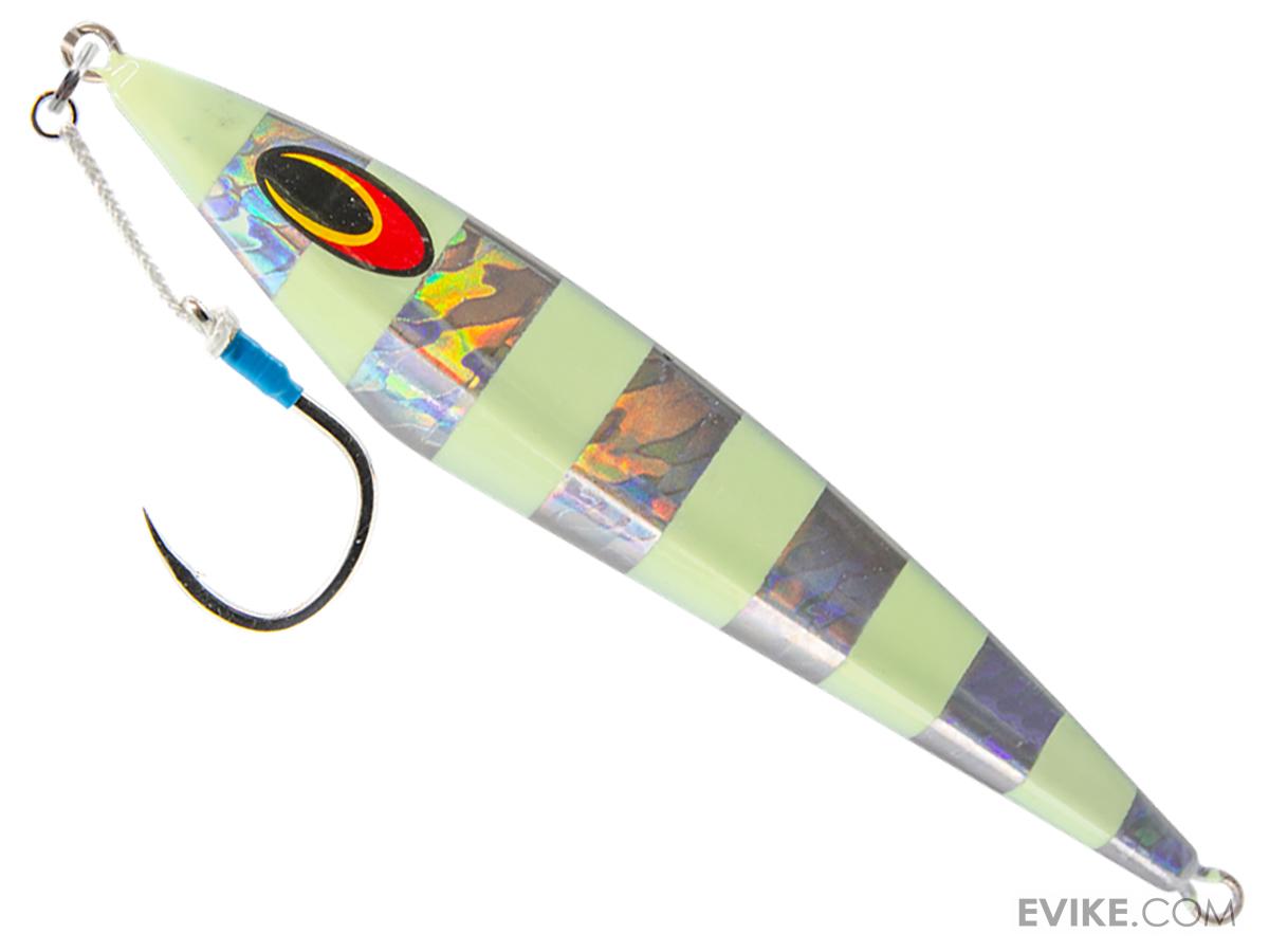 Nomad Design Ridgeback Fishing Jig (Color: Silver Glow Stripe / 320g ...