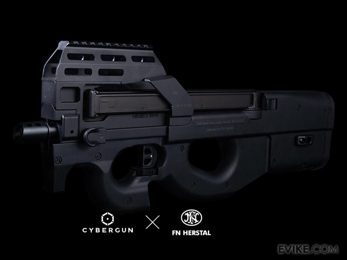 Novritsch / Cybergun FN Herstal Licensed Gen. 2 SSR90 Airsoft AEG Sub Machine Gun (Color: Black ...