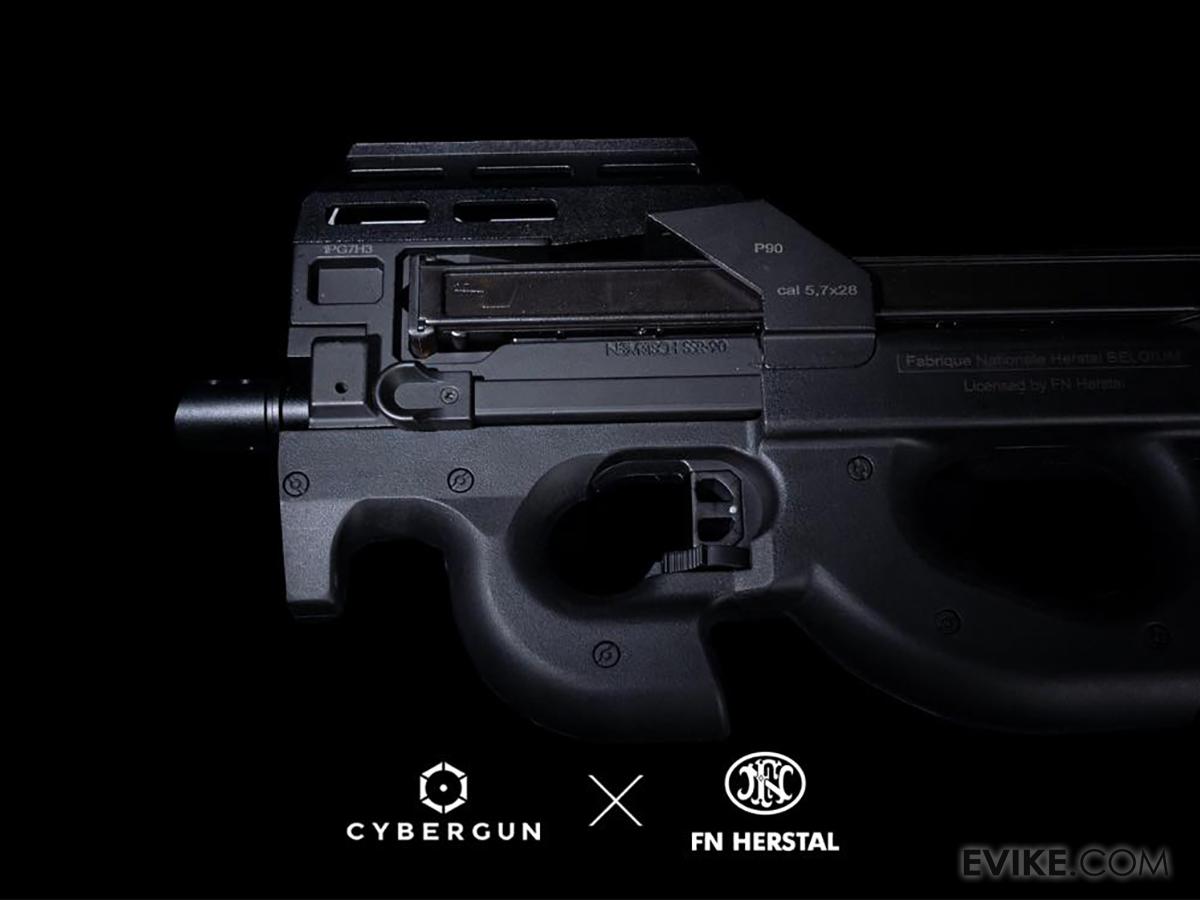 Novritsch / Cybergun FN Herstal Licensed Gen. 2 SSR90 Airsoft AEG Sub Machine Gun (Color: Black ...