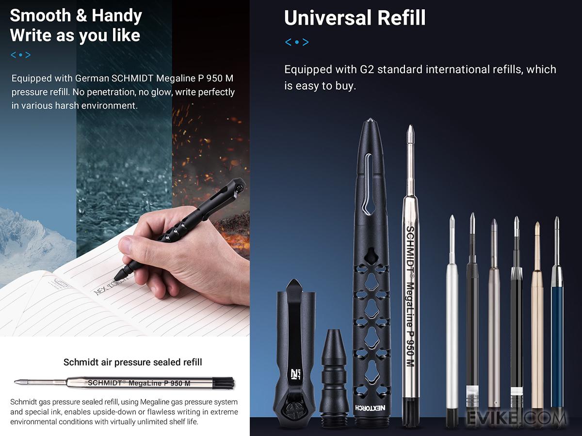 Nextorch NP20 Tactical Safety Pen w/ Tungsten-steel Pen Tip, Tactical ...