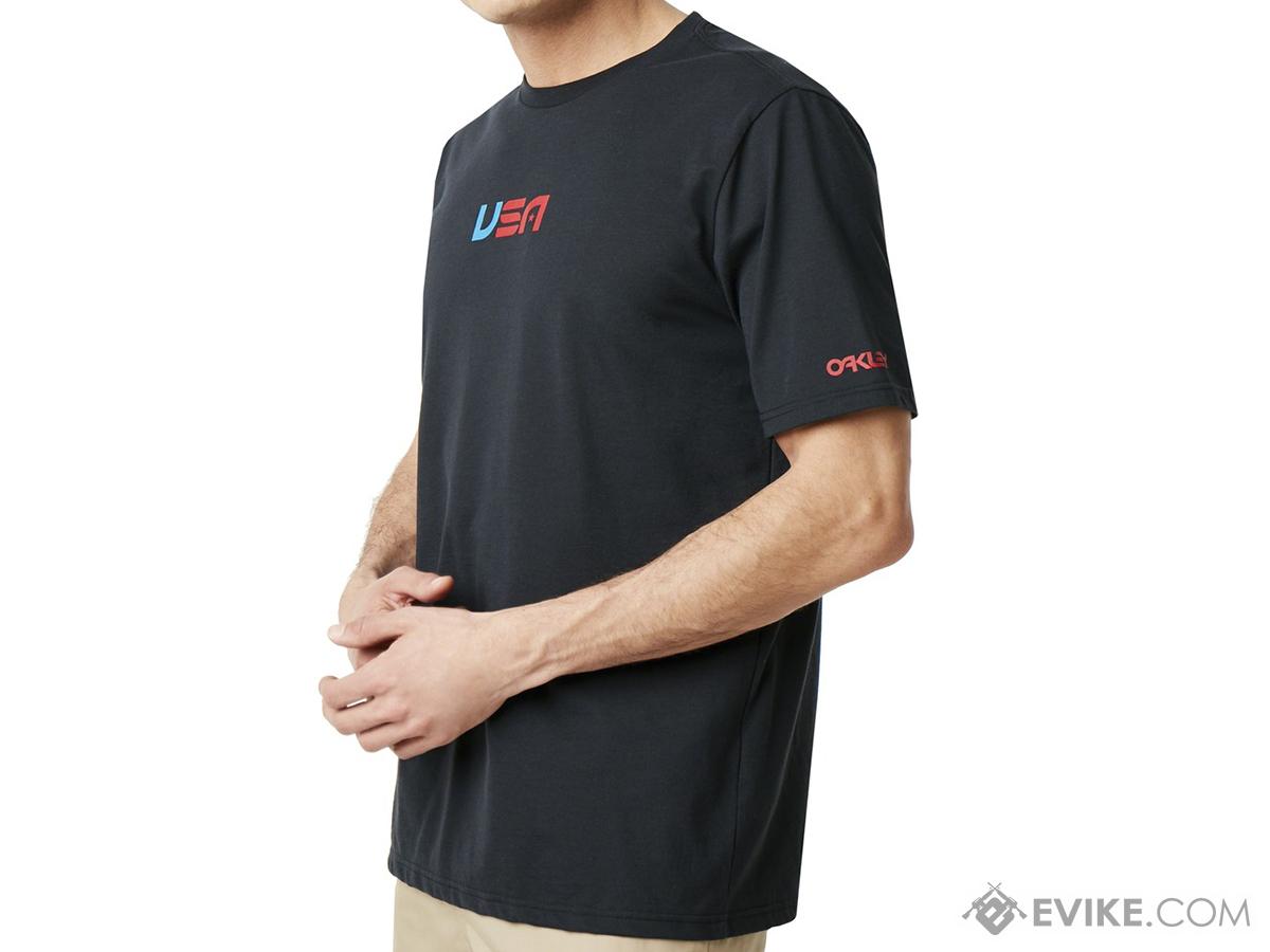 Oakley Hydrolix "USA" Tee (Size: Blackout / Medium), Tactical Gear ...