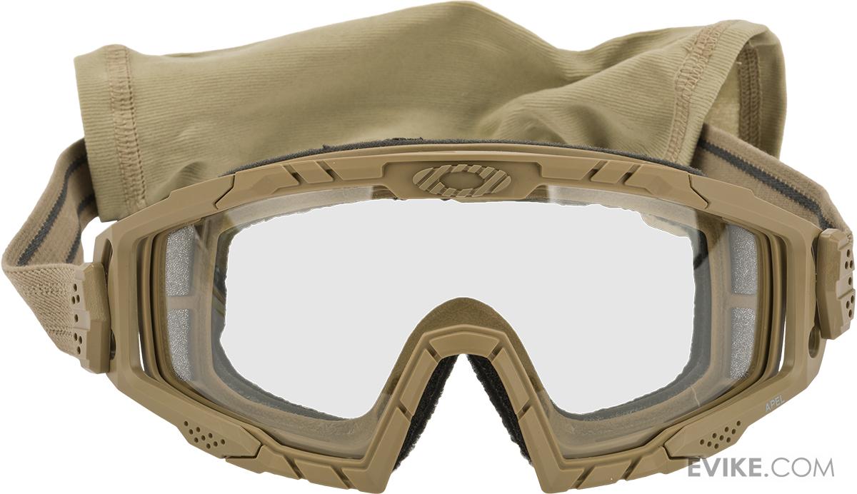 Oakley SI Ballistic Goggle 2.0 (Color: Terrain Tan / Grey), Tactical ...