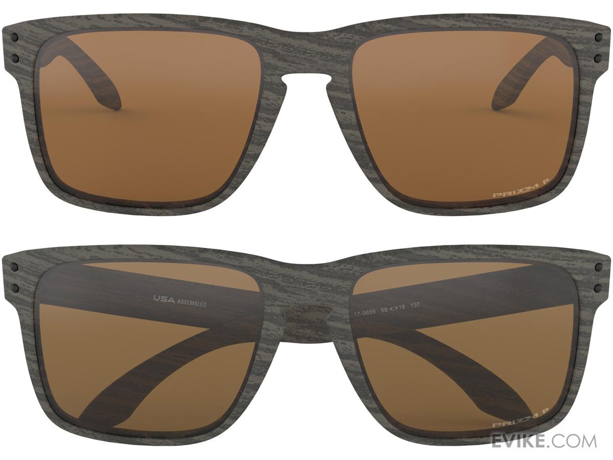 Oakley Holbrook XL Sunglasses (Color: Woodgrain / PRIZM Tungsten ...