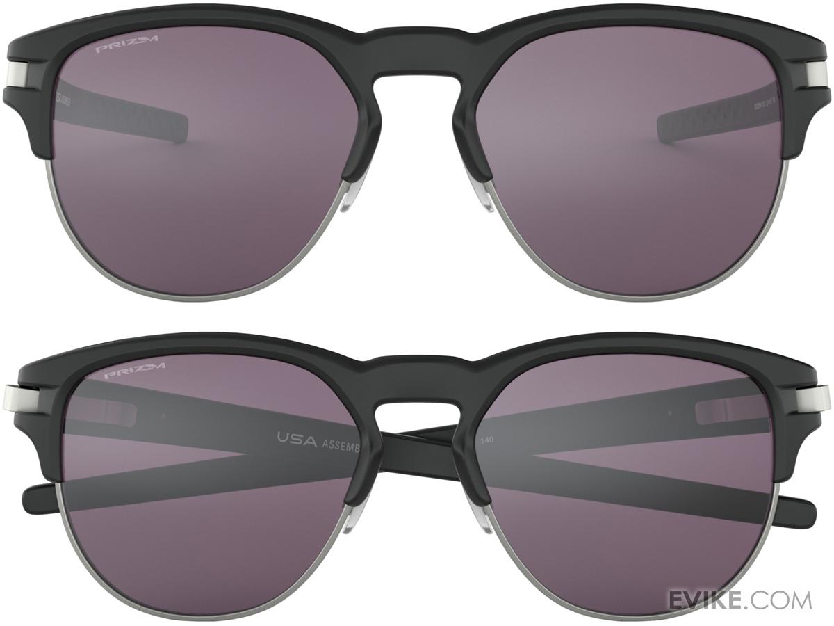 Oakley Latch Key Sunglasses (Color: Matte Black / Prizm Grey / Medium ...