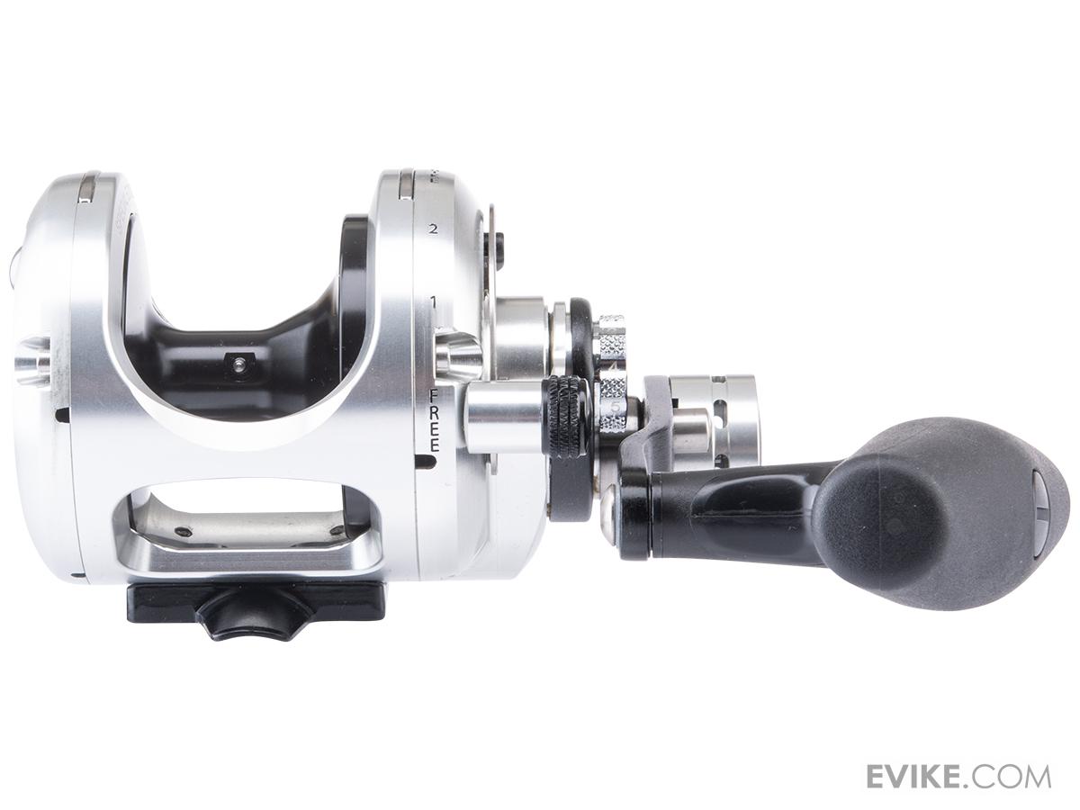 Okuma Fishing Makaira Special Edition SILVER 2-Speed Lever Drag Reel ...