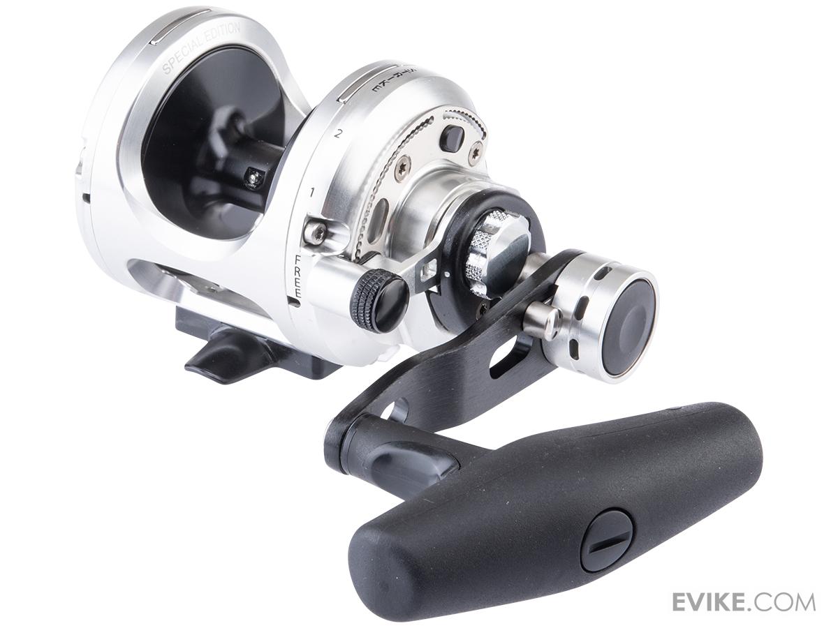 Okuma Fishing Makaira Special Edition SILVER 2-Speed Lever Drag Reel ...