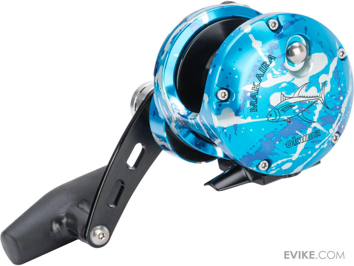 Okuma Reel Makaira Machined Aluminum SE 2-Speed Lever Drag Reel (Style ...