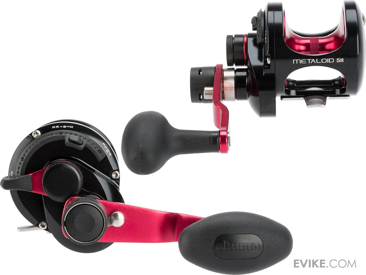Okuma Metaloid Two Speed Lever Drag Reel (Model: M-5IIR), MORE, Fishing ...