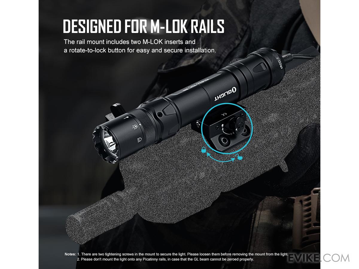 Olight Odin GL Tactical Flashlight (Color: Black / M-LOK), Accessories ...