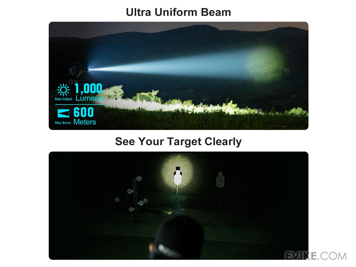 Olight Javelot Tac WML Rail Mount Tactical Flashlight (Color: Black ...