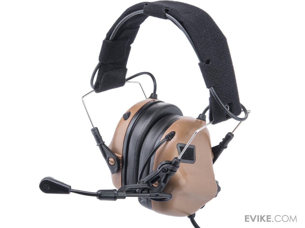 Earmor M32 MOD3 Tactical Communications Headset (Color: Coyote Brown ...