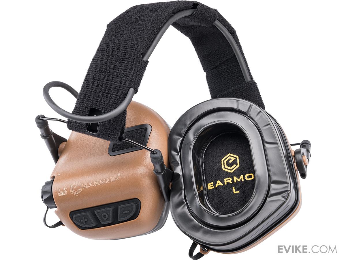 Earmor M31 PLUS Tactical Communication Headset (Color: Coyote Brown ...