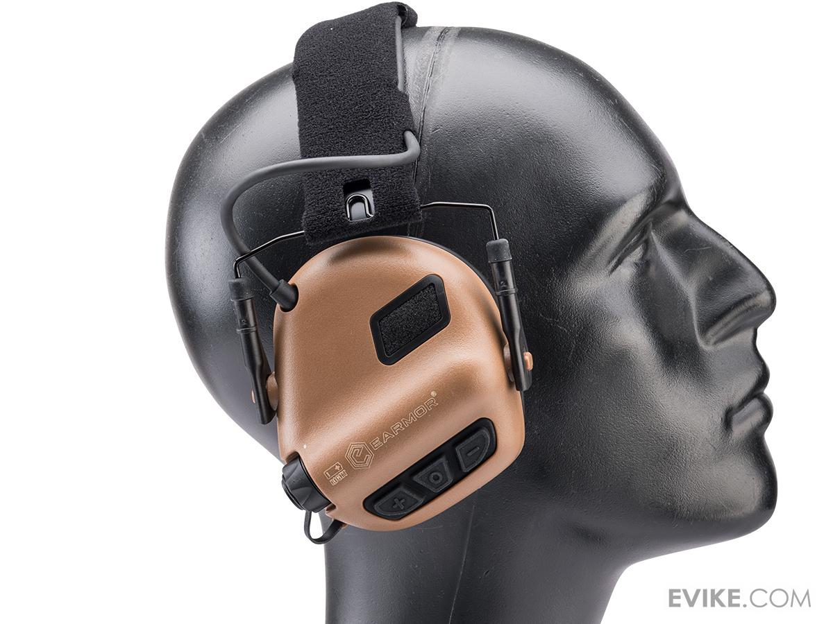Earmor M31 PLUS Tactical Communication Headset (Color: Coyote Brown ...
