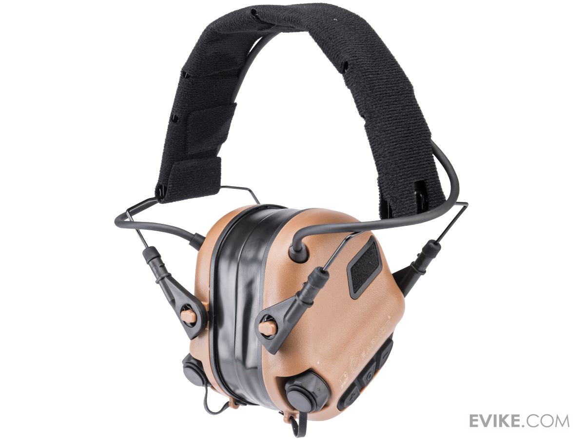 Earmor M31 PLUS Tactical Communication Headset (Color: Coyote Brown ...