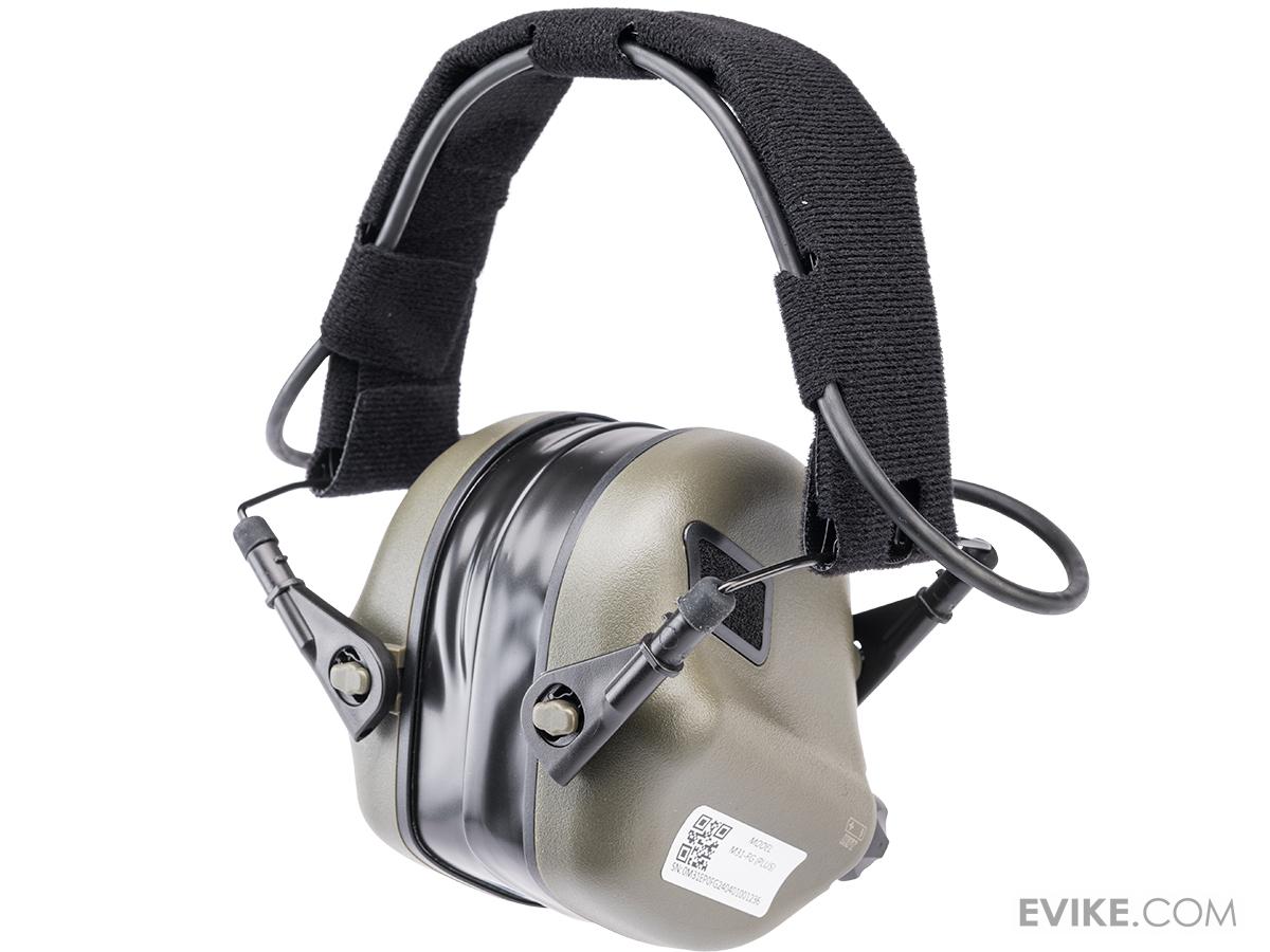 Earmor M31 PLUS Tactical Communication Headset (Color: Foliage Green ...