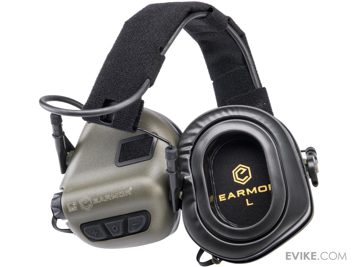 Earmor M31 PLUS Tactical Communication Headset (Color: Foliage Green ...