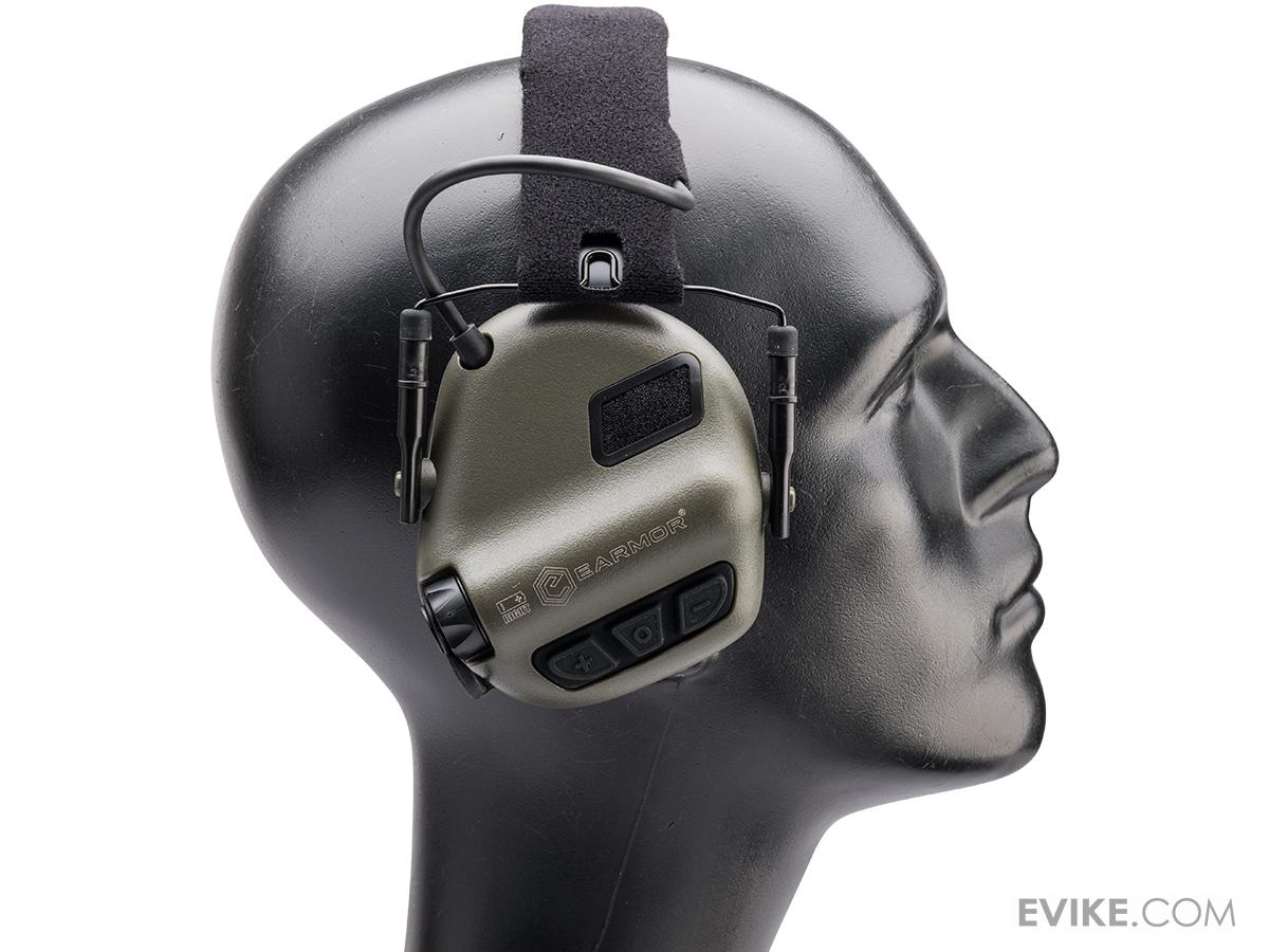 Earmor M31 PLUS Tactical Communication Headset (Color: Foliage Green ...