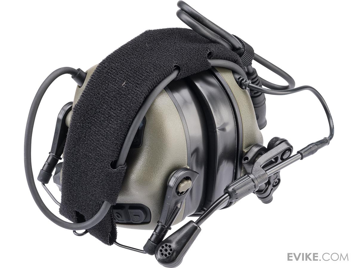 Earmor M32 PLUS Tactical Communications Headset (Color: Foliage Green ...