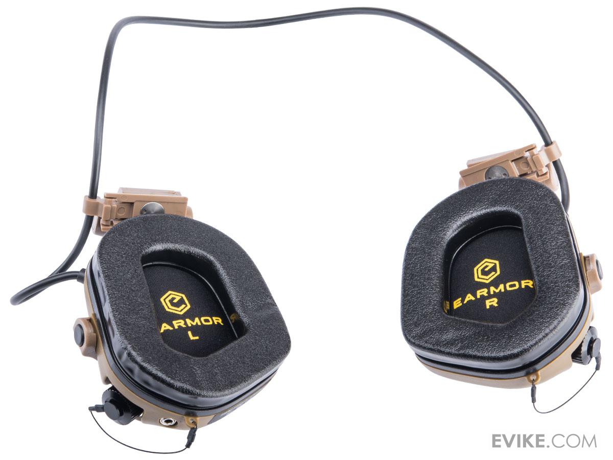 Earmor M31X Mark 3 Tactical Headset for FAST Style ARC Rails (Color ...