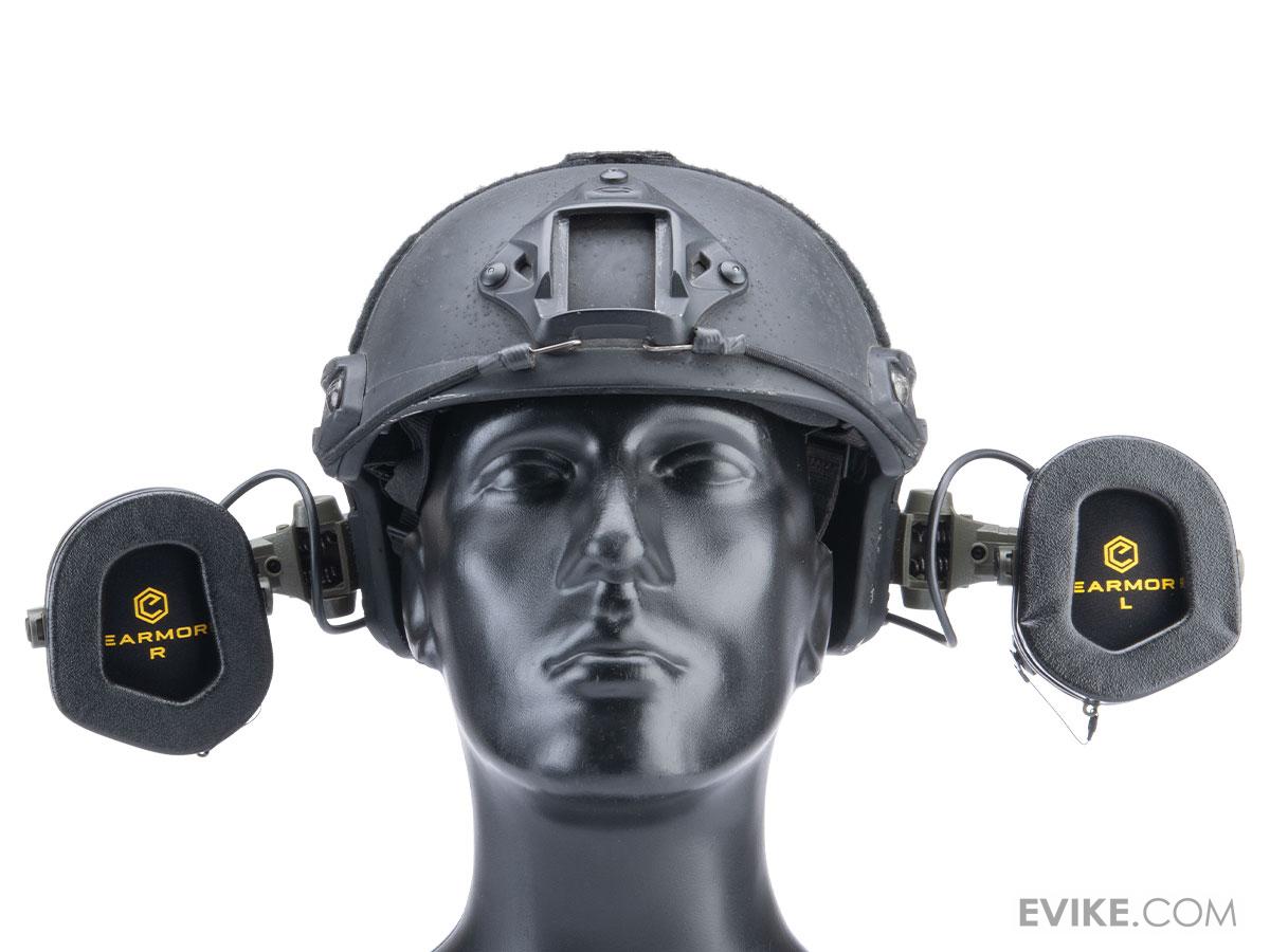 Earmor M31X Mark 3 Tactical Headset for FAST Style ARC Rails (Color ...