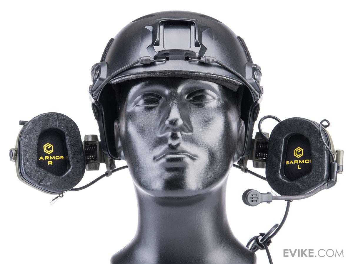 Earmor M32X Mark 3 Tactical Communications Headset for FAST Style ARC ...