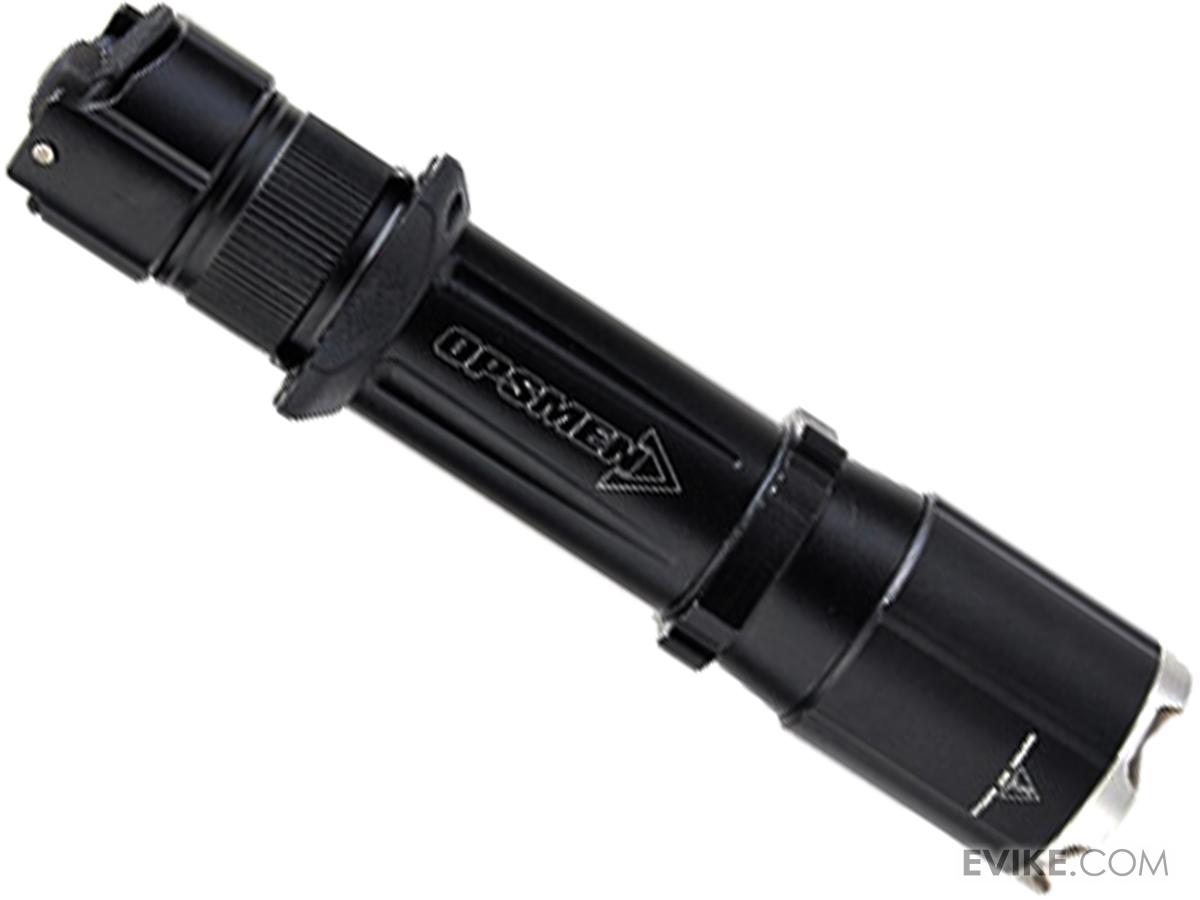Opsmen FAST 501A Compact High Output Flashlight with Crenulated Bezel ...