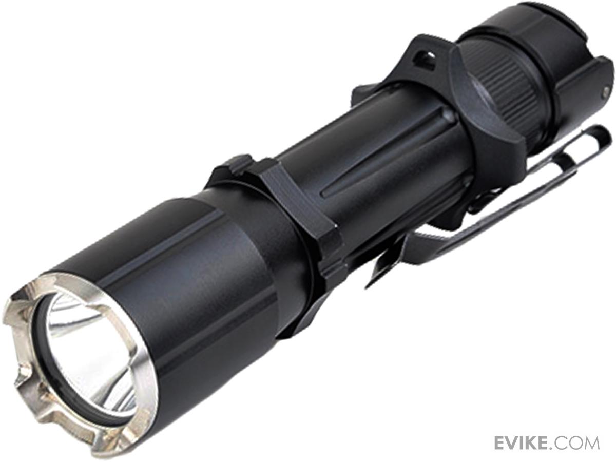 Opsmen FAST 501A Compact High Output Flashlight with Crenulated Bezel ...