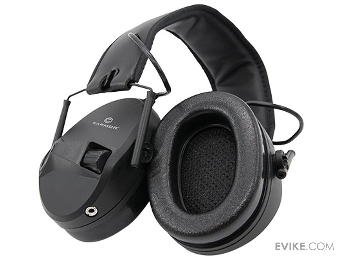 OPSMEN Earmor M30 Sound Amplifying Hearing Protector (Color: Black ...