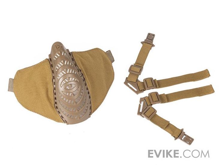 OneTigris T'Farge Foldable Comfort Face Mask (Color: Tan), Tactical ...