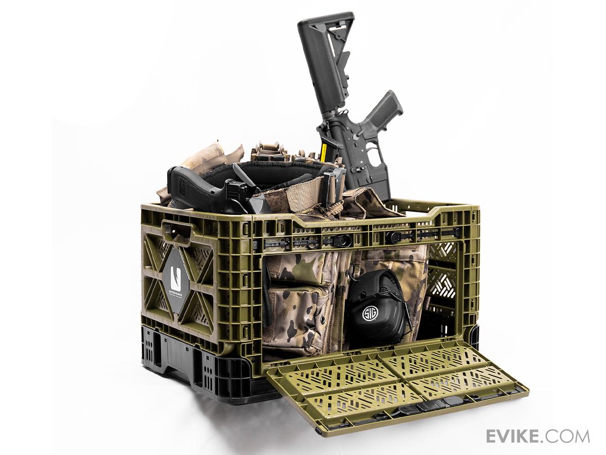 Outstandards Transformer Collapsible Smart Carrying Crate (Color: Ivory ...