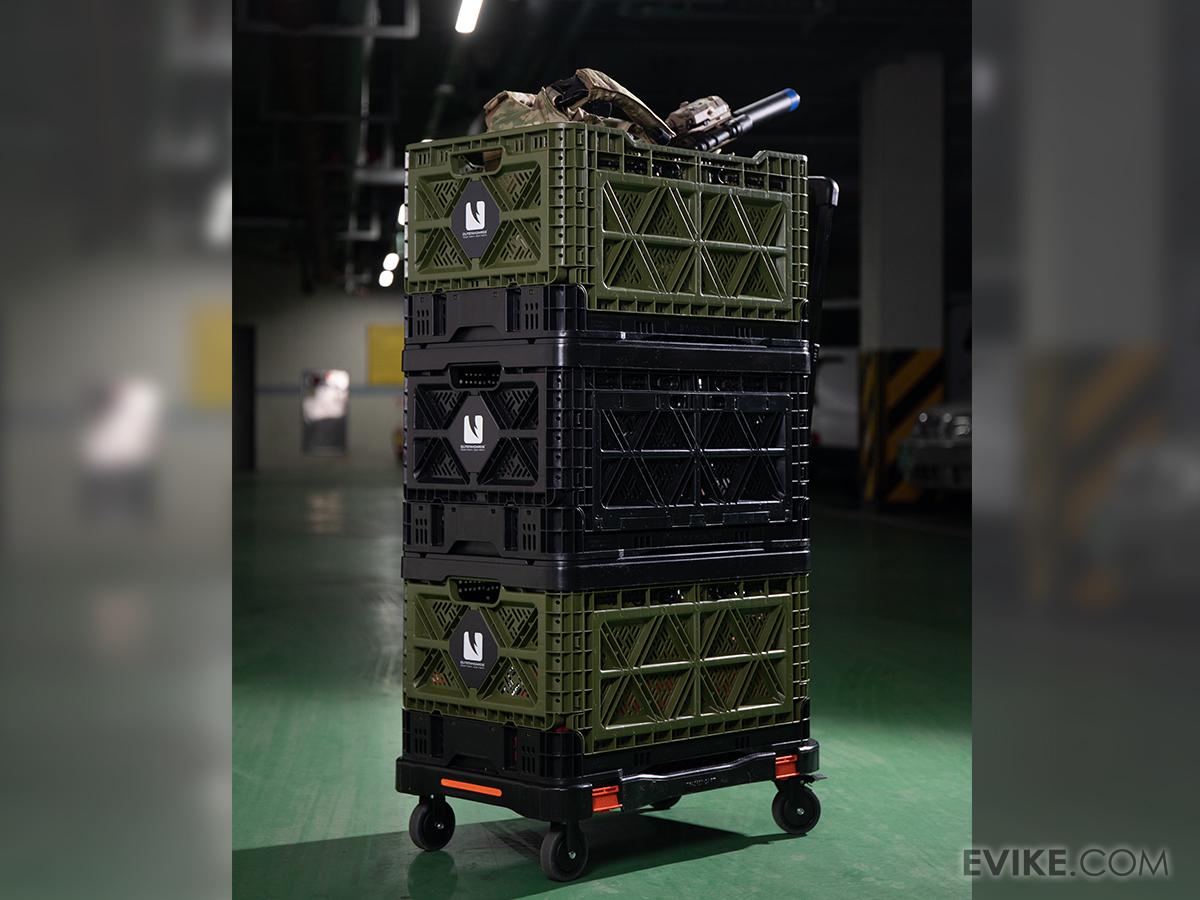 Outstandards Transformer Collapsible Smart Carrying Crate (Color: Ivory ...