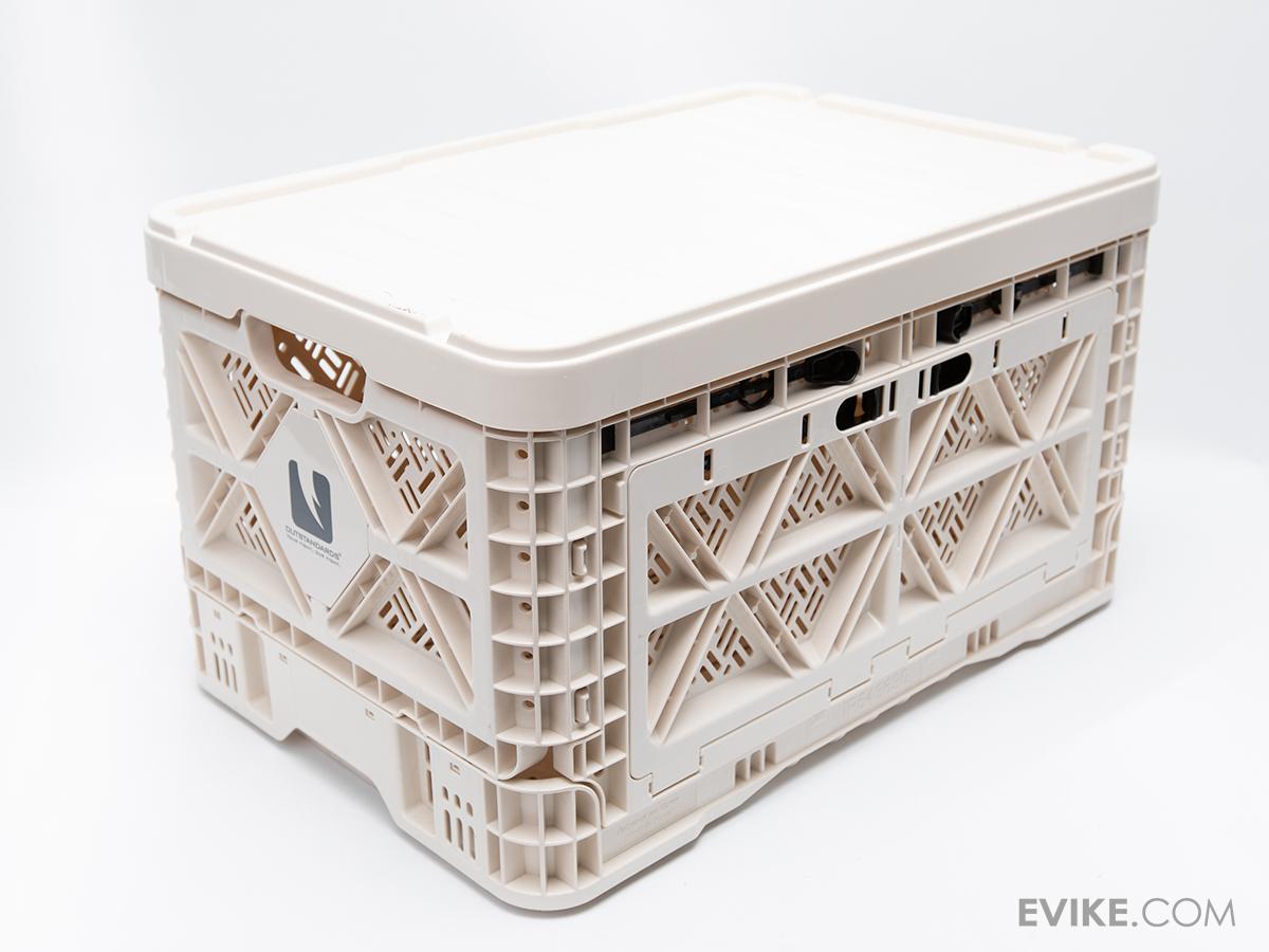 Outstandards Transformer Collapsible Smart Carrying Crate (Color: Ivory ...