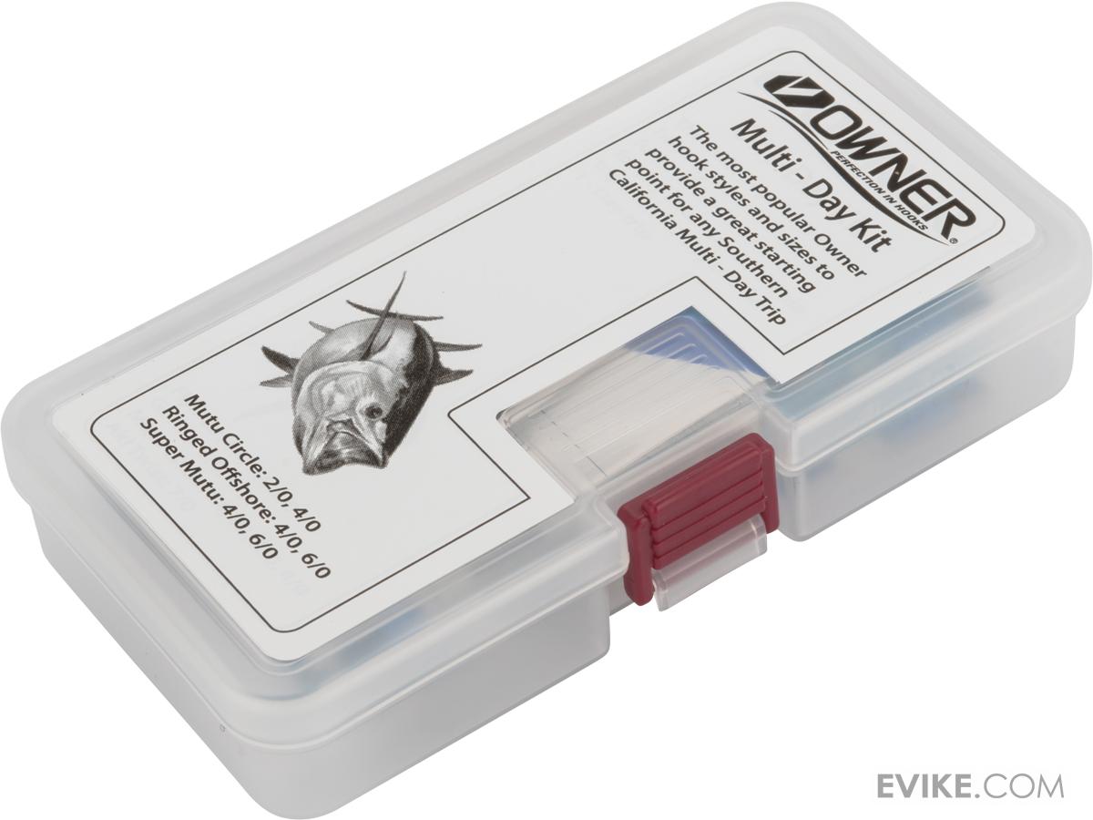 Owner Hooks Southern California Multi-Day Hook Kit, MORE, Fishing ...